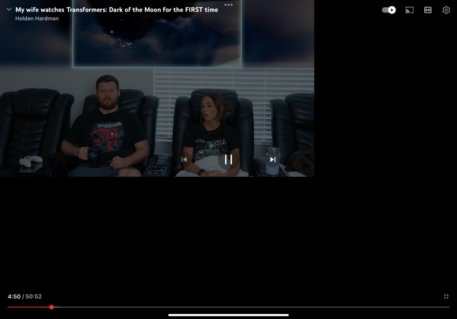 YouTube Video Size On IPad Shrinks In Full Screen Mode After An Ad