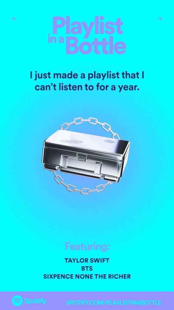 Spotify Playlist In A Bottle How To Create A Musical Time Capsule That Spotify Playlist In A Bottle How To Create A Musical Time Capsule That