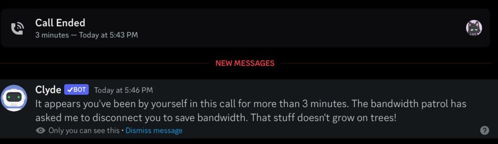 Discord users want toggle for 'call disconnects after 3 minutes'