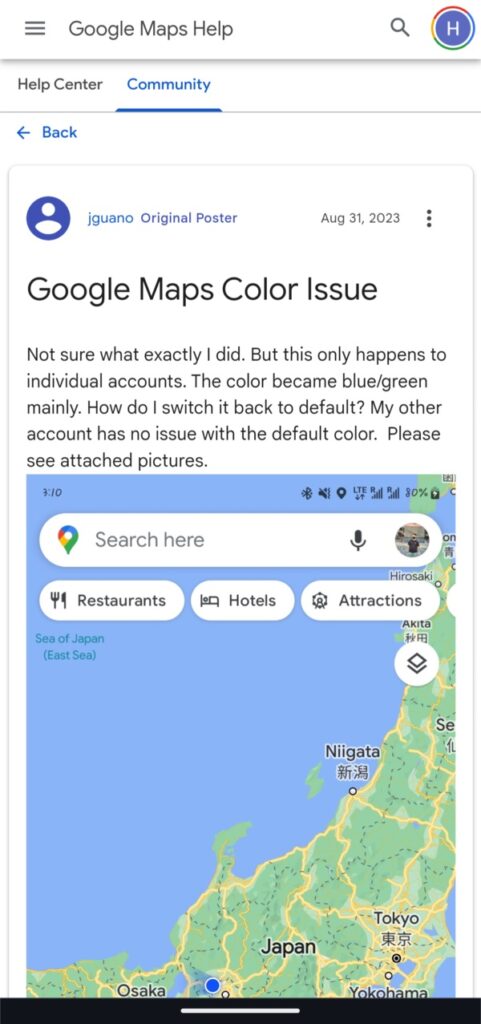 Google Maps' new colors: A crux of expert and user feedback so far