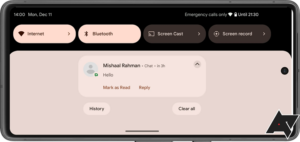 Android 14 brings landscape mode makeover for notification panel