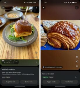 What's that dish? Google Maps now IDs restaurant food from pics
