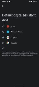 How to set Microsoft Copilot as your Pixel’s default digital assistant