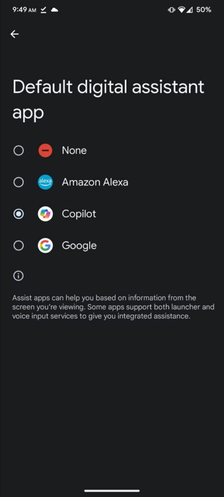How to set Microsoft Copilot as your Pixel’s default digital assistant
