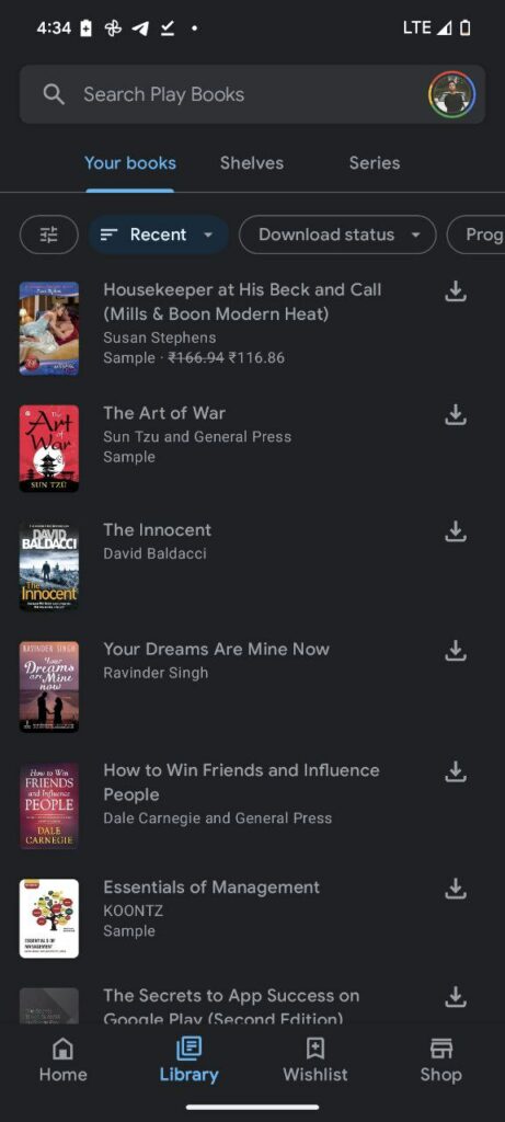 Google Play Books app picks up Material You redesign