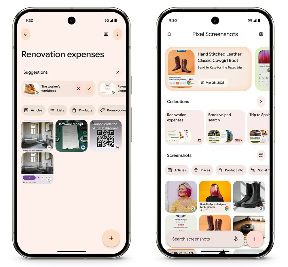 Pixel Screenshots app gets updated with useful new 'Suggestions' feature