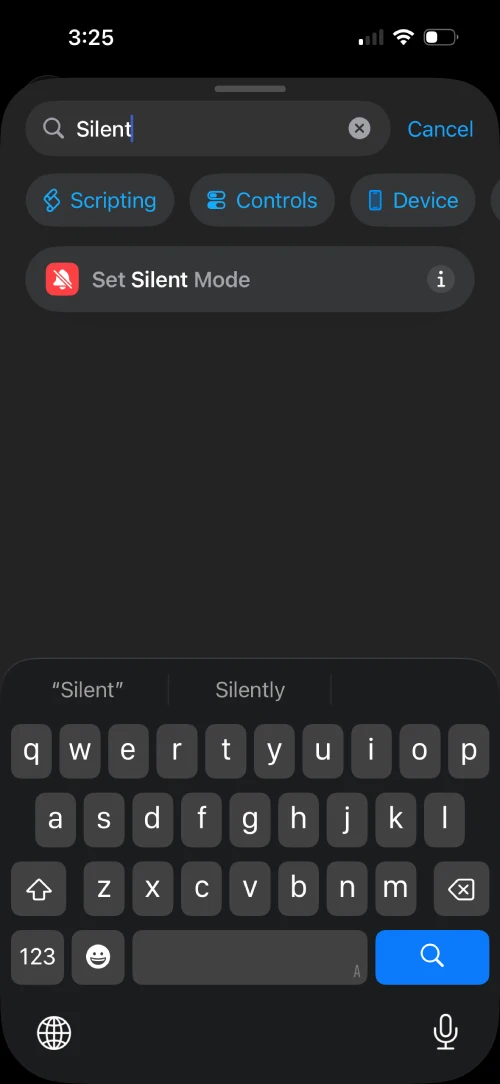 Some iPhone users report missing Silent Mode in Action Button settings