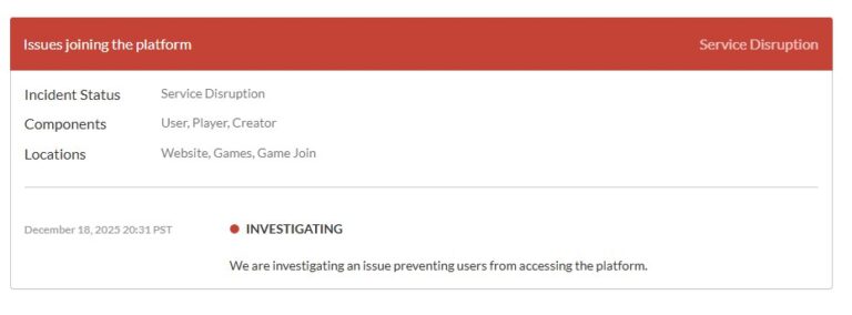 Roblox down for thousands, users see error 9007 codes [U: Down again ...