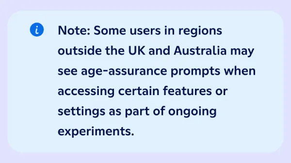 Discord’s age assurance prompts may be spreading outside the UK and Australia