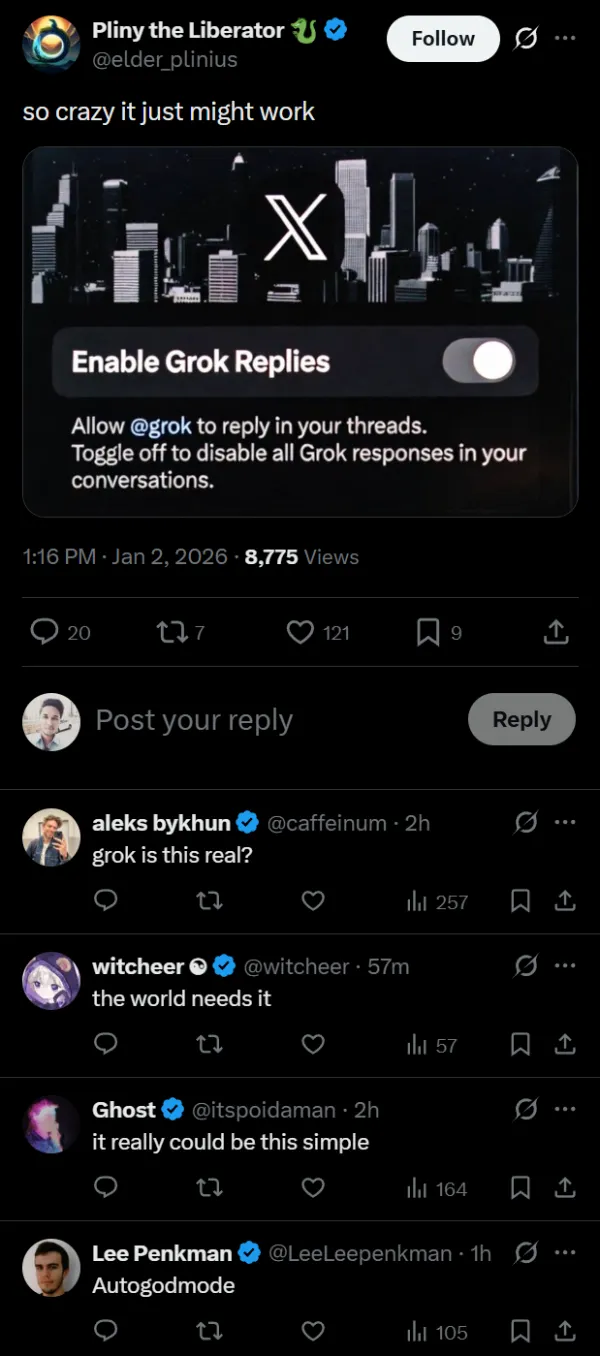 This toggle could fix Grok's bikini problem on X