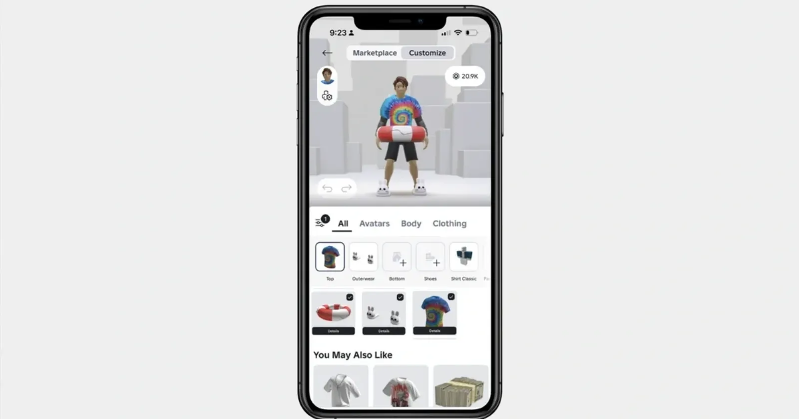 Roblox will now scan your avatar every time you change it