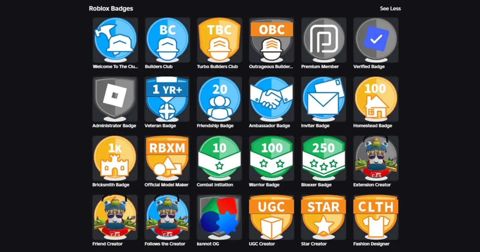 End of an era arrives as Roblox removes system badges from profiles