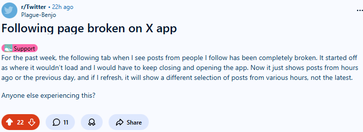 X Following feed not in chronological order? Here's what we know ...