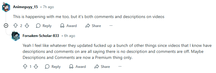 Comments are turned off on YouTube? You aren't alone - PiunikaWeb