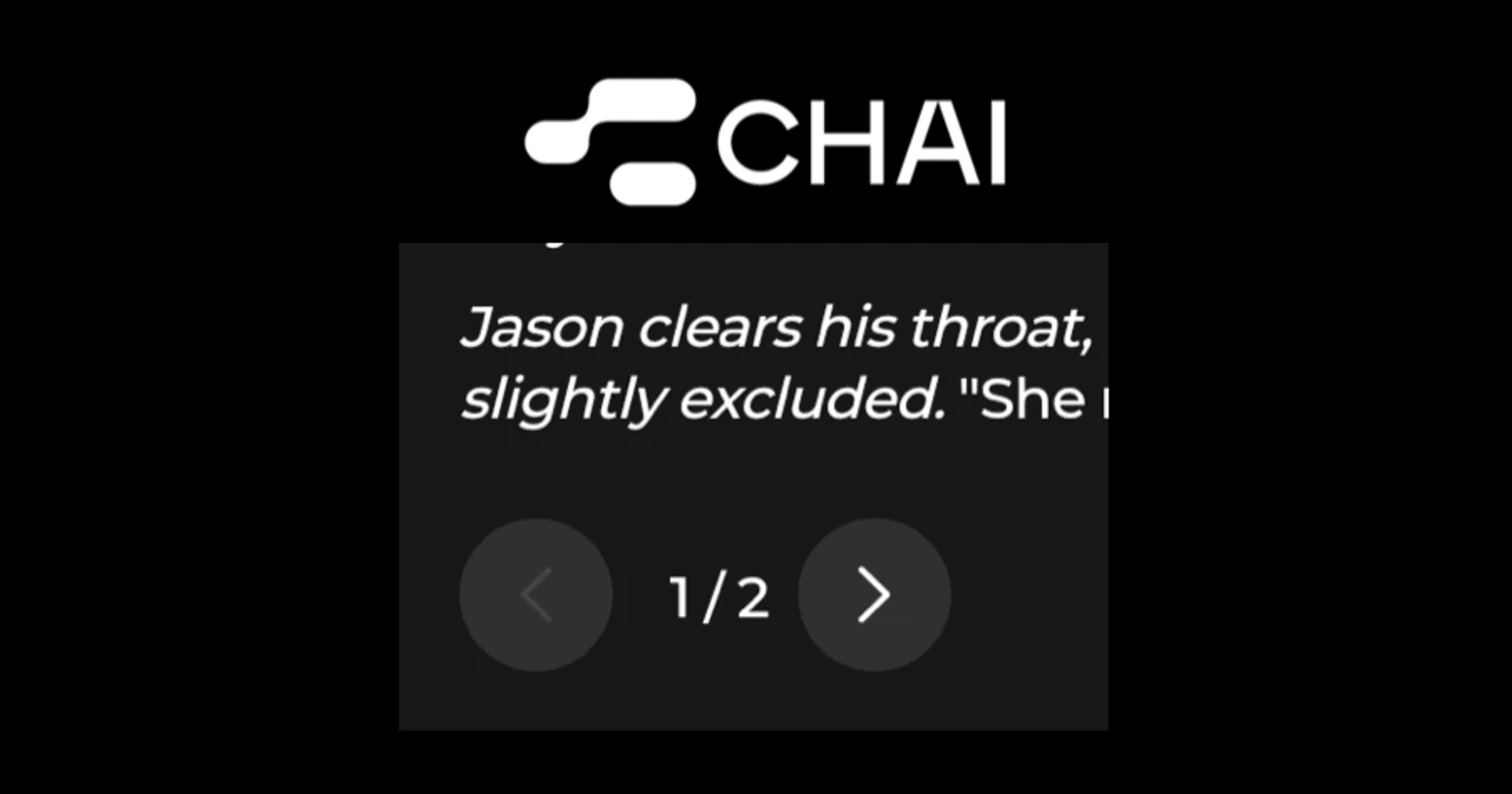 CHAI introduces option to re-roll to previous chats, founder says basic ...