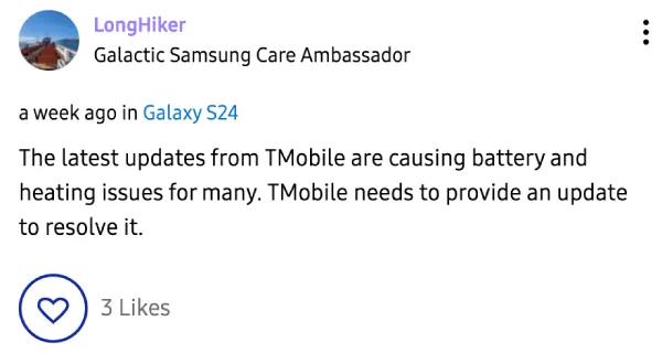 Samsung Galaxy S24 and S25 users report battery drain and overheating ...