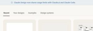 Claude Design merges usage limits with Claude.ai and Claude Code, users ...