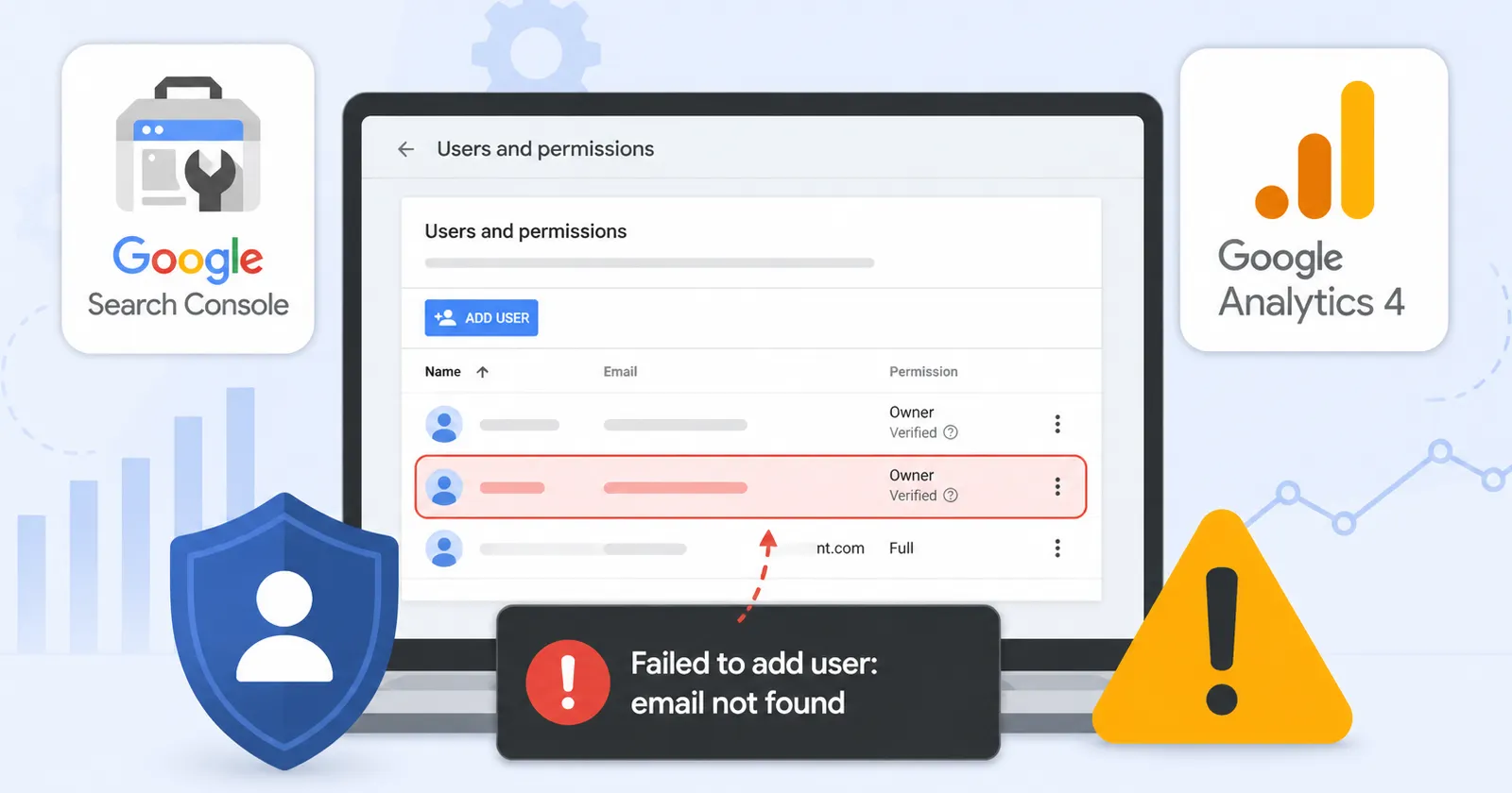 Google confirms 'email not found' bug breaking new Search Console and ...