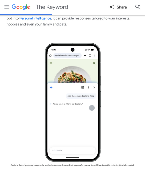 Google spotted polishing Chrome's Gemini bottom sheet with rounded UI ...