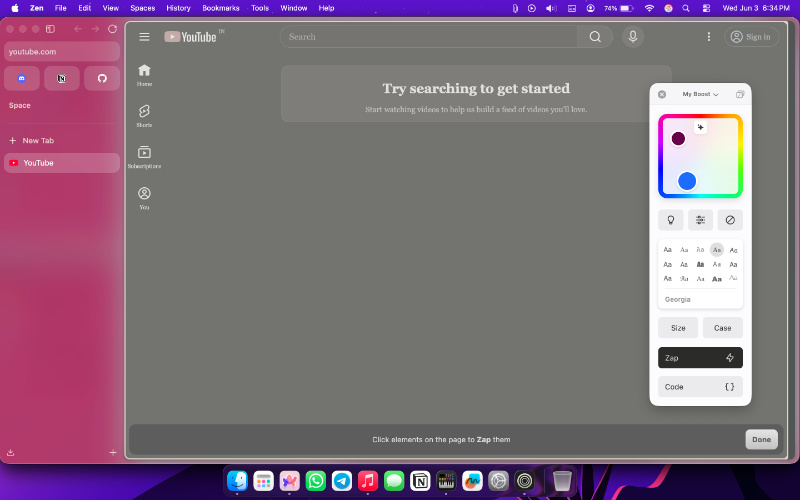 Zen will soon let you share your Boost customizations with friends