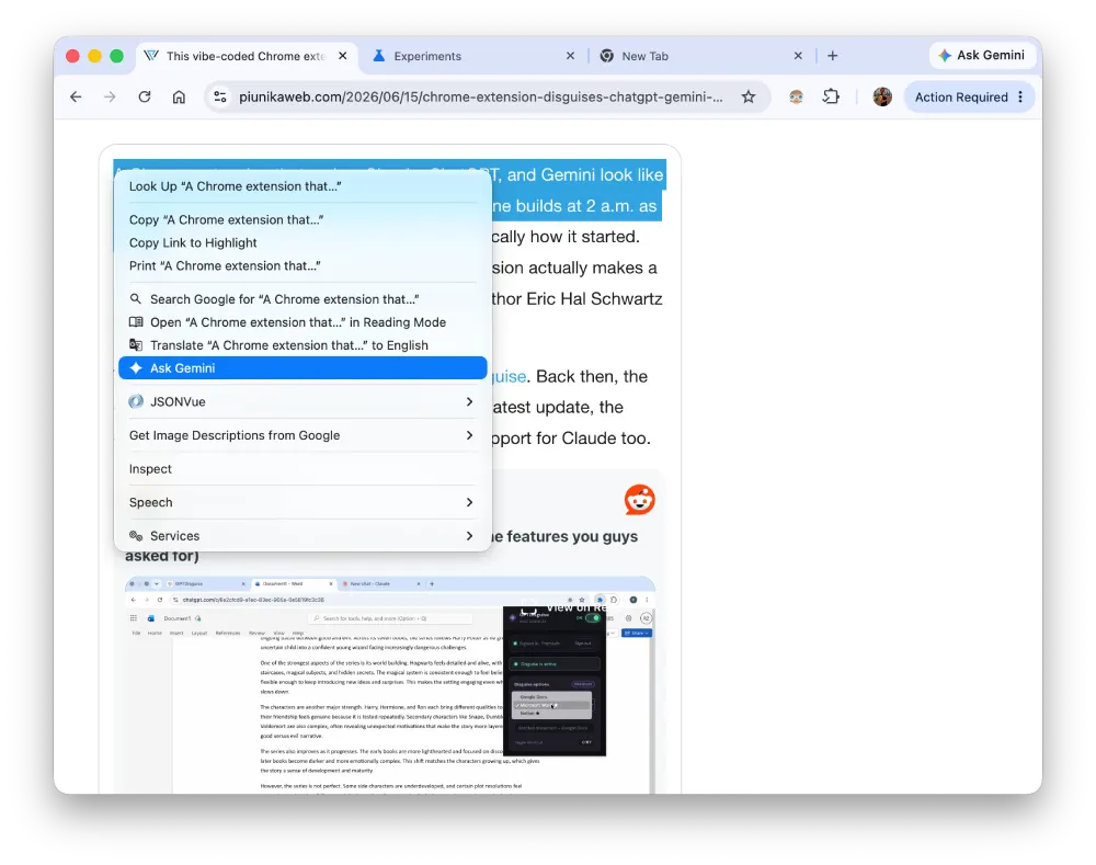 Chrome’s right-click menu is getting a more useful redesign - PiunikaWeb
