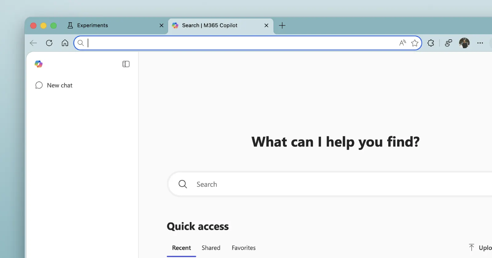 Microsoft appears to be experimenting with a different kind of New Tab page